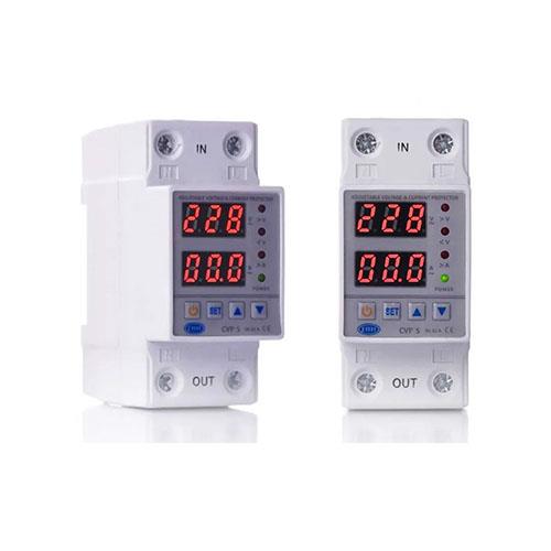 قیمت و خرید محافظ مرکزی ولتاژ جریان تکفاز 63آمپر کنتور 25آمپر JBH رله ای مینیاتوری