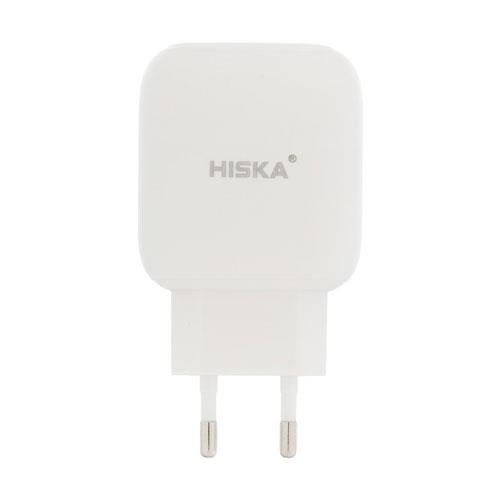 قیمت و خرید شارژر دیواری هیسکا مدل H-112PD به همراه کابل تبدیل USB-C