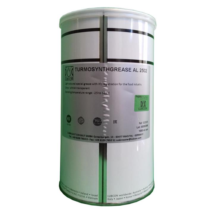 قیمت و خرید گریس فود گرید لوبکون مدل TURMOSYNTHGREASE AL 2502 وزن 1000 گرم