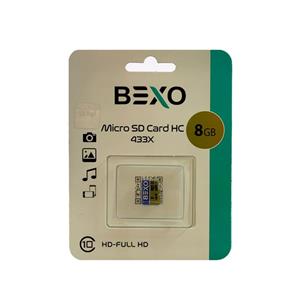 قیمت و خرید کارت حافظه microSDHC بکسو مدل 433X کلاس 10 استاندارد UHS-I U1 سرعت 65MBps ظرفیت 8 ...