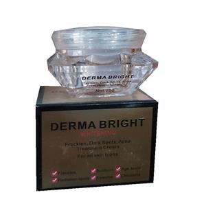 قیمت و خرید کرم سفید کننده و ضد لک صورت derma bright مدل whitening