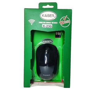 قیمت و خرید ماوس بی سیم کایزر مدل KAISER K-230