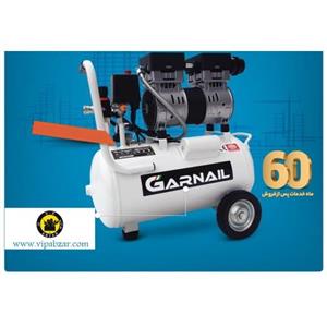 قیمت و خرید کمپرسور باد 50 لیتری بی صدا مدل GAC02-15050 گارنیل