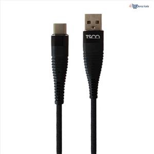 قیمت و خرید کابل شارژ Type-C فنری تسکو TSCO-TCC180