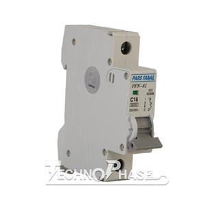 قیمت و خرید فیوز مینیاتوری تک پل 10 آمپر پارس فانال مدل PFN-61 تیپ B