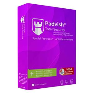 قیمت و خرید آنتی ویروس پادویش نسخه امنیت کامل Padvish Total Security 2023 (ارسال کد فعالسازی از ...