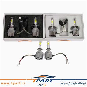 قیمت و خرید هدلایت 2 طرفه C6 پایه H7 بسته دو عددی مناسب برای پژو پارس-206- 207- سمند-پراید