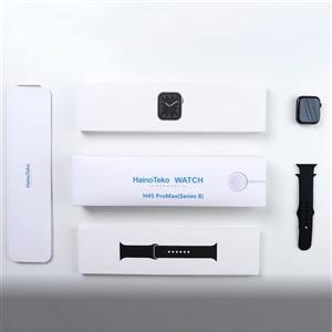 قیمت و خرید اپل واچ ساعت هوشمند آلمانی Haino Teko مدل SERIES 8 H45 PRO MAX بند مشکی