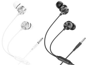 قیمت و خرید هندزفری سیمی پلاتینیوم با جک 3.5 میلیمتری هوکو Hoco Wired ...