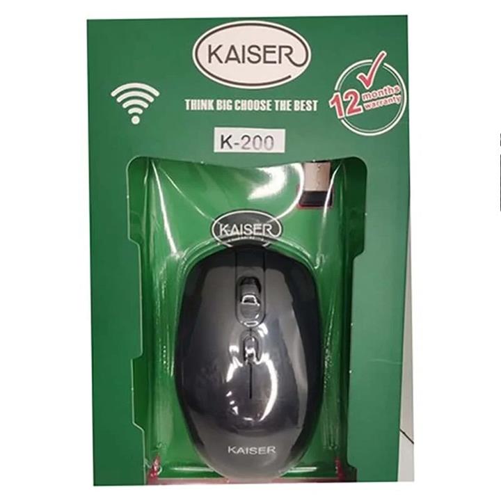 قیمت و خرید ماوس بی سیم کایزر مدل KAISER K-200