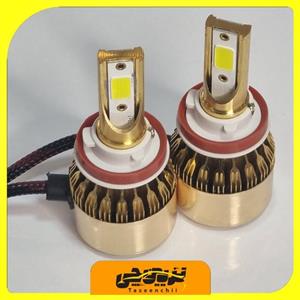 قیمت و خرید جفت هدلایت مدل d70 پایه h11 نورسفید (تک کنتاکت)شرکتmzm بهمراه(++فیلم نصبی)