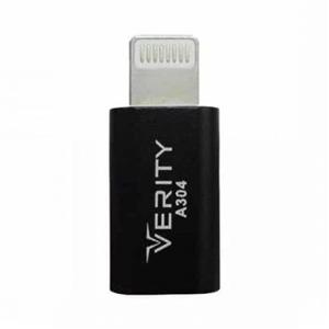 قیمت و خرید کابل و مبدل تبدیل میکرو یو اس بی به ایفون Verity A304 سفید