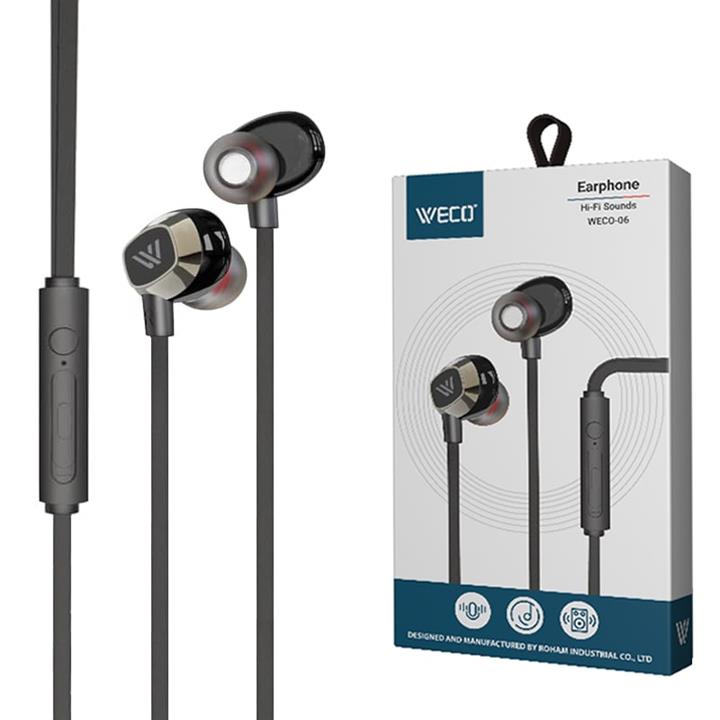 قیمت و خرید هندزفری WECO WE-06\n\n