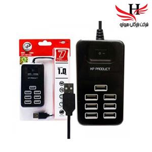 قیمت و خرید هاب سیم دار ایکس پی 7 پورت xp-810