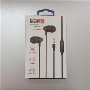 قیمت و خرید هندزفری ایرانی weco مدل we-02، بسیار با کیفیت با صدای عالی