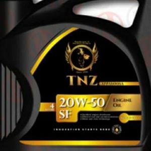 قیمت و خرید روغن موتور SG 20w50 مدل توریک TNZ حجم 3/5 لیتر