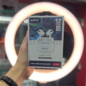 قیمت و خرید هندزفری بلوتوثی نیتو Nitu NT-H27 سفید