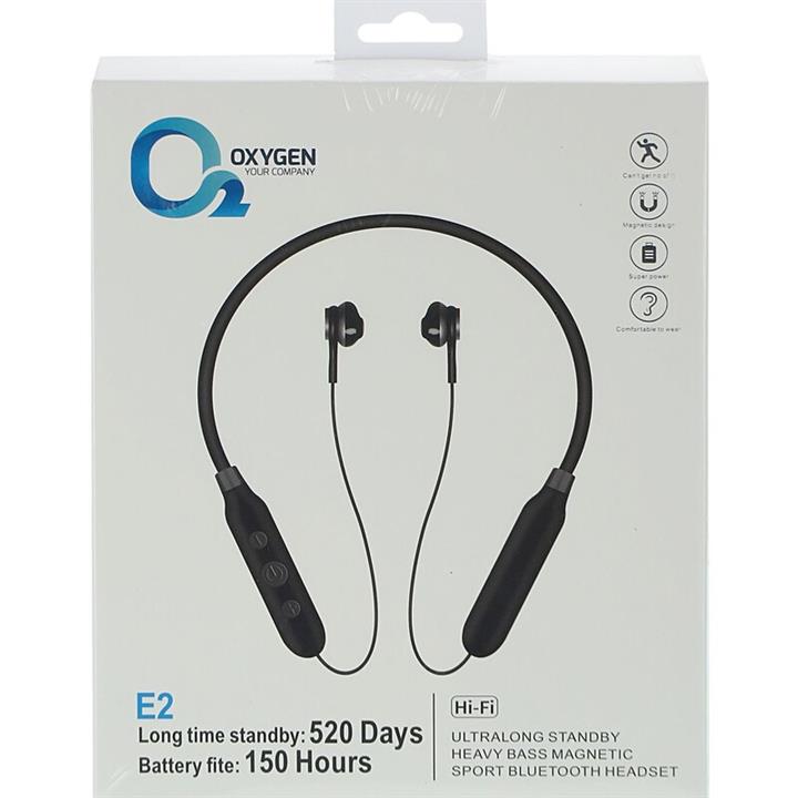 قیمت و خرید هنذفری گردنی OXYGEN بلوتوثی مدل E2