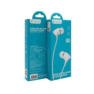 قیمت و خرید هندزفری باسیم celebrate مدل G3