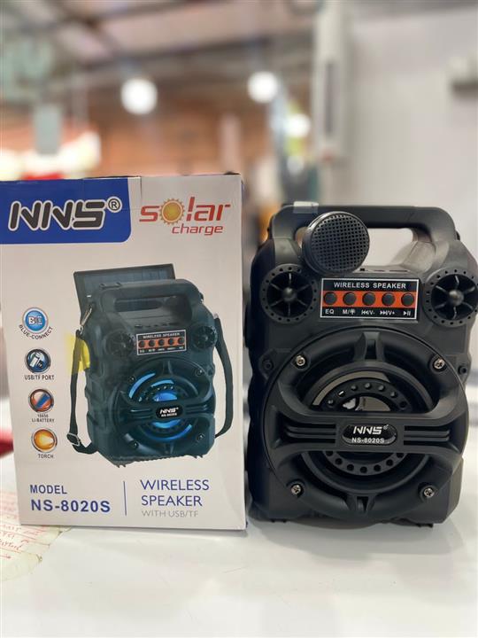 قیمت و خرید رادیو اسپیکر خورشیدی ان ان اس مدل NS-8020S
