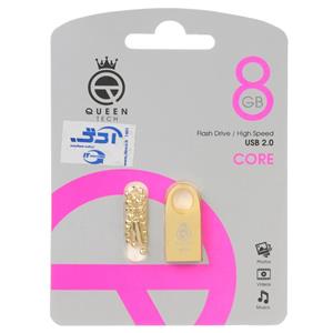قیمت و خرید فلش مموری QUEEN TECH مدل CORE ظرفیت 8 گیگابایت