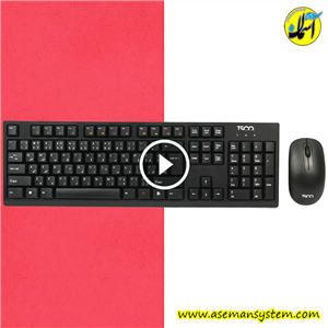 قیمت و خرید کیبورد و ماوس بی سیم TSCO مدل...