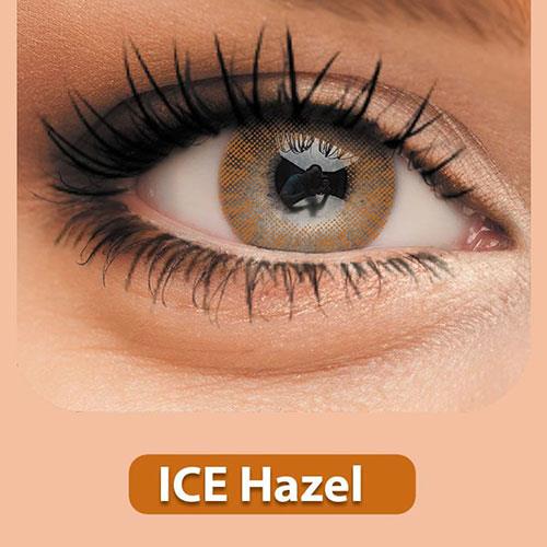 قیمت و خرید لنز رنگی اینوآر مدل قهوه ای ICE HAZEL