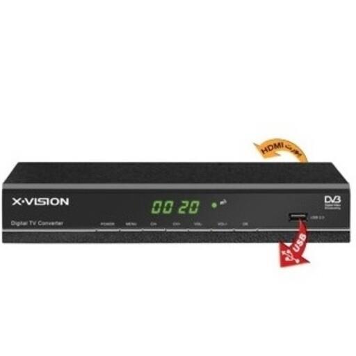 قیمت و خرید گیرنده دیجیتال ایکس ویژن 120 اچ دی