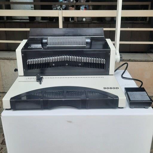 قیمت و خرید دستگاه صحافی و سیمی کن کتاب مارپیچ مدل 9080D