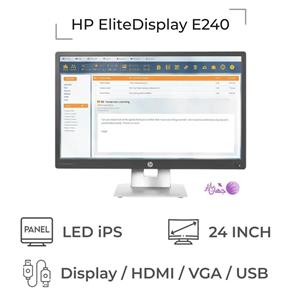 قیمت و خرید مانیتور اچ پی HP EliteDISPLAY E 240 24 Inch Stock