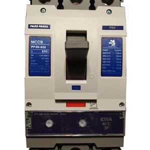 قیمت و خرید کلید اتومات 63 آمپر قابل تنظیم پارس فانال PARS FANAL ADJ-PF3N-160-63