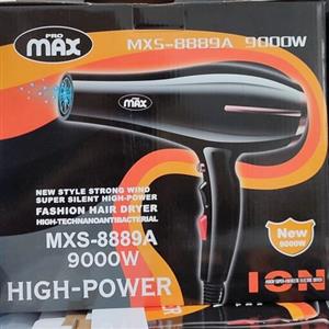 قیمت و خرید سشوار حرفه ای پرومکس 9000وات موتورسنگین مدل MXS-8888