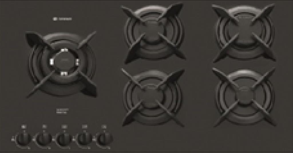 قیمت و خرید اجاق گاز صفحه ای شیشه ای اسنوا مدل SGH5-2213G