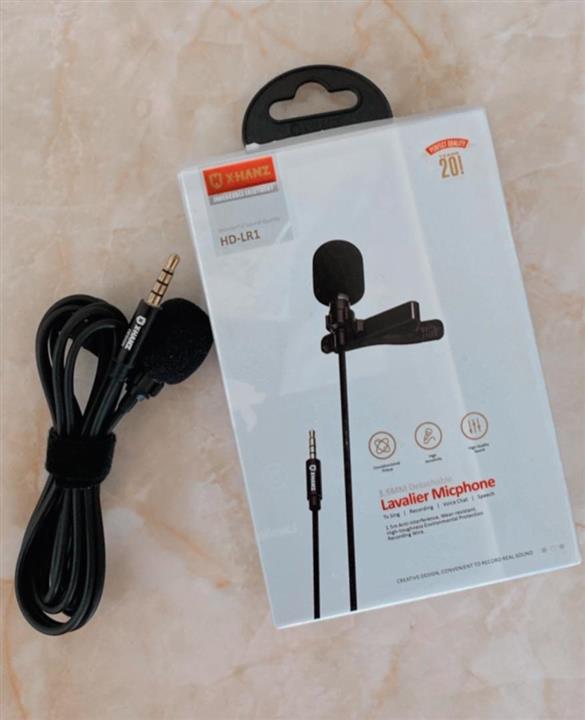 قیمت و خرید میکروفون یقه ای با سیم X-HANZ مدل HD-LR1
