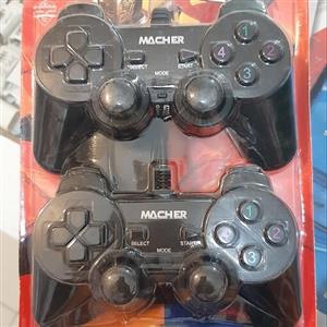 قیمت و خرید دسته بازی دابل MACHERمدلmr 58با شوک