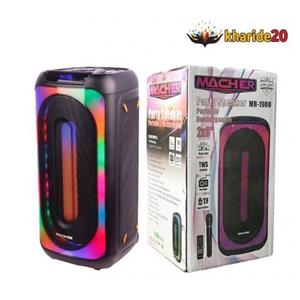 قیمت و خرید اسپیکر 2 ساب 8 اینچ Macher پارتی باکس مدل Mr 1900