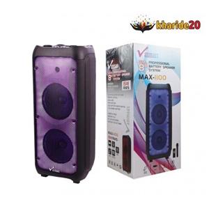 قیمت و خرید اسپیکر 2 ساب 8 اینچ Vanmaax پارتی باکس مدل Max-1100