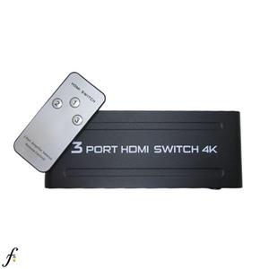 قیمت و خرید سوئیچ 3 پورت HDMI پی نت مدل 4K301 با بدنه فلزی