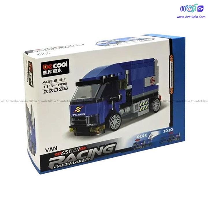 قیمت و خرید لگو ماشین حمل بار عقب کش مدل decool 22028