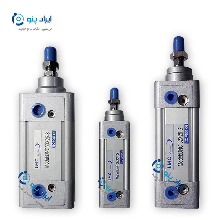 قیمت و خرید جک پنوماتیک DNC 125×400-s دی ان سی LMC