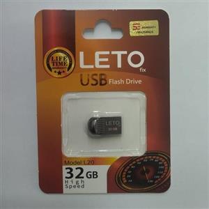 قیمت و خرید فلش ریز فلزی 32 گیگابایت مدل Leto