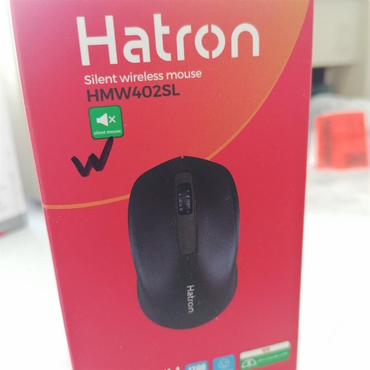 قیمت و خرید موس بی صدا hatron