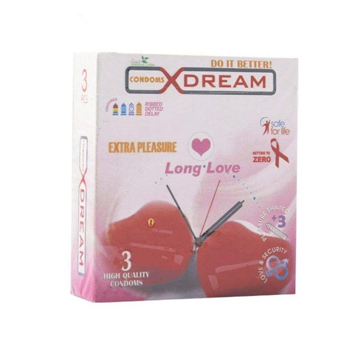 قیمت و خرید کاندوم لذت طولانی ایکس دریم XDREAM LONG LOVE بسته 12 عددی