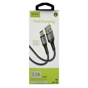 قیمت و خرید کابل فست شارژ تایپ سی مدل RENJER RJ-44