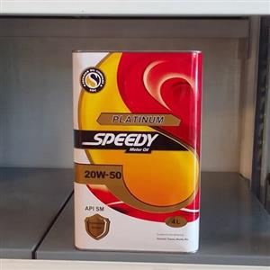 قیمت و خرید روغن موتور سپاهان اسپیدی پلاتینیوم 4لیتری SM 20w50