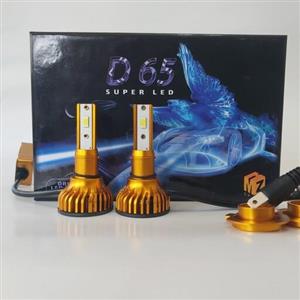 قیمت و خرید لامپ هدلایت خودرو D65 پایه H7 تک رنگ سفید یخی (چیپ Csp)