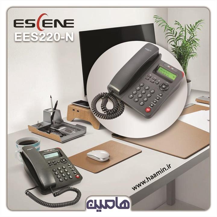 قیمت و خرید گوشی تلفن دیجیتال IP-ESCENE مدل ES220-N