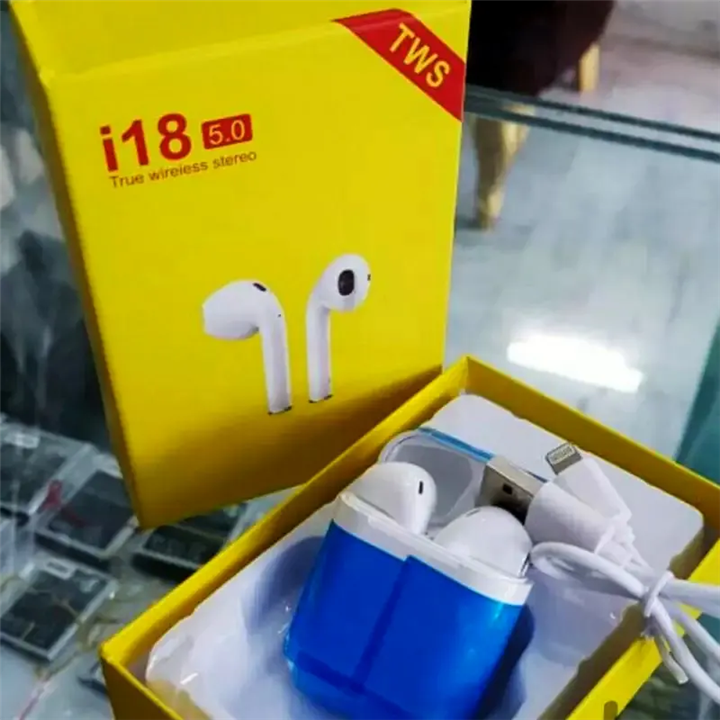 قیمت و خرید هندزفری طرح ایرپاد i18 لمسی با کیفیت