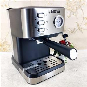 قیمت و خرید اسپرسو ساز ندوا مدل NCM-110EXP فشار 20 بار قدرت850وات دارای کاپ تک و دوبل