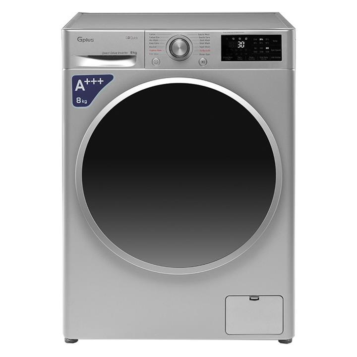 قیمت و خرید ماشین لباسشویی اتومات 8 کیلوگرم جی پلاس مدل GWM-L807-IND